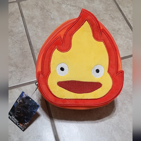 Her Universe | Bags | Studio Ghibli Howls Moving Castle Calcifer Makeup ...
